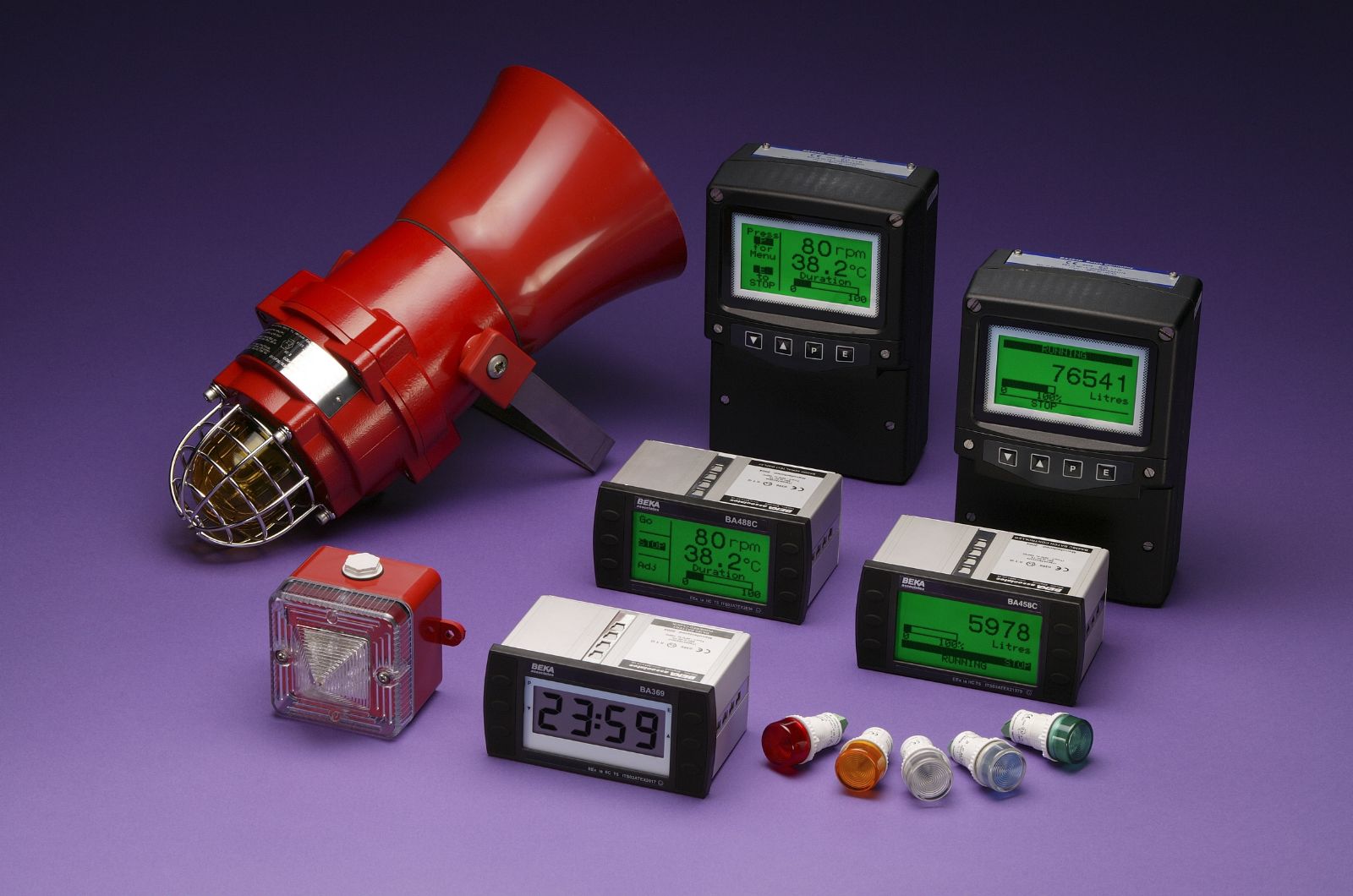 Displays voor Ex-zones BEKA