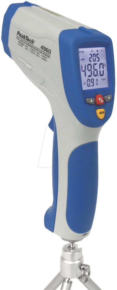 Peaktech 4960 Infrarood thermometer PeakTech